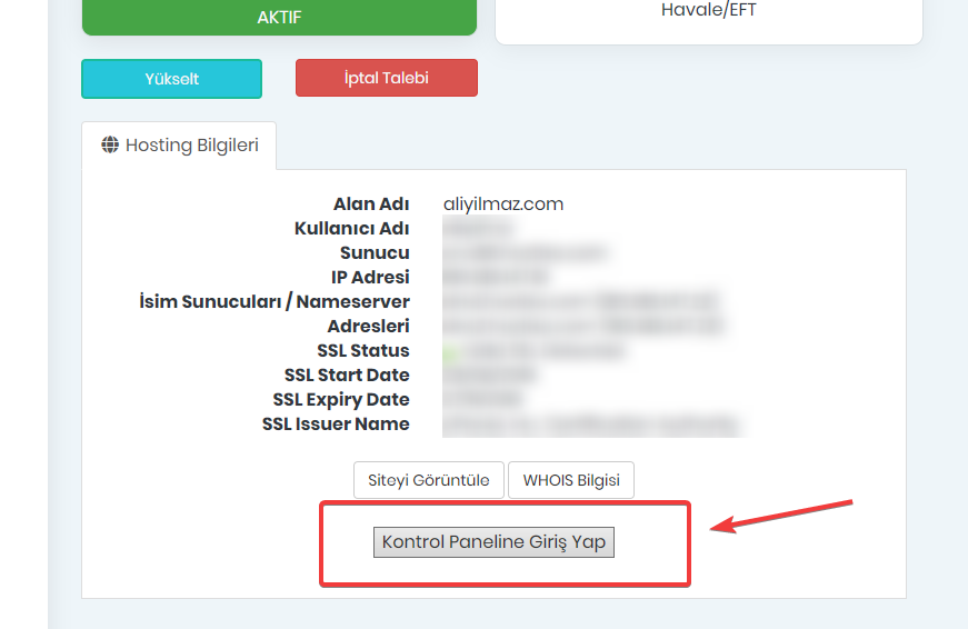 Directadmin Ücretsiz SSL Sertifikası Nasıl Kurulur ? | Hostixo.com