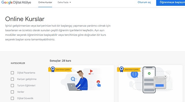 Google Dijital Atölye Nedir? Nasıl Kullanılır? | Hostixo Blog Google Dijital Atölye Nedir? Nasıl Kullanılır? | Hostixo Blog